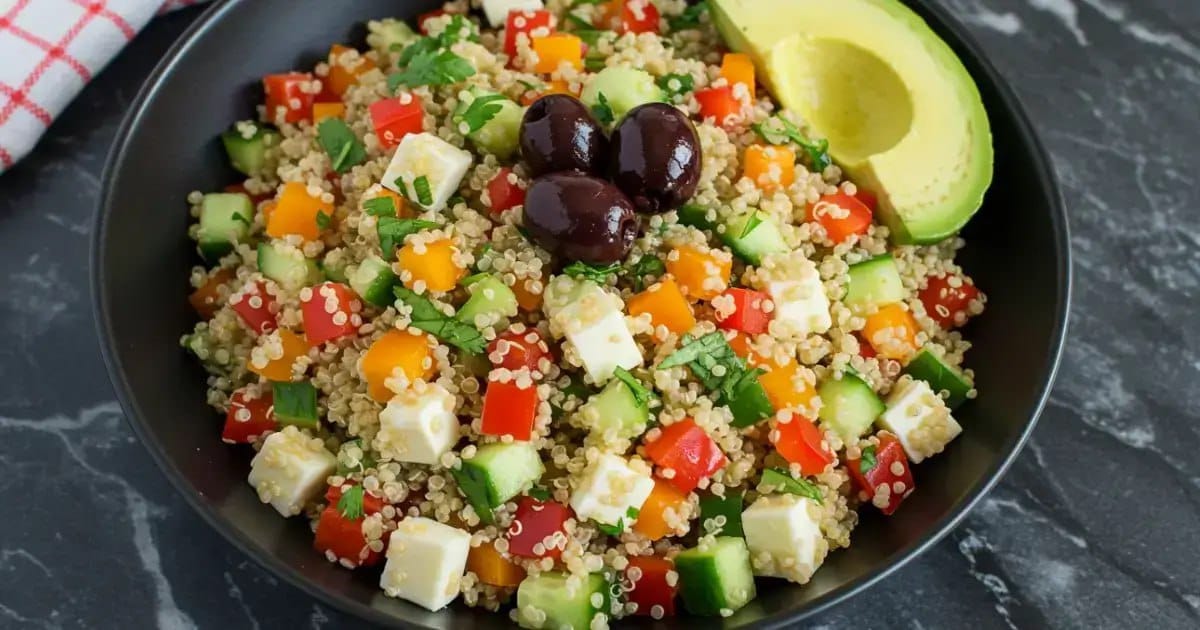 Wholesome Peruvian Quinoa Salad - Tender Recipe